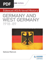 Caie Igcse History 0470 Depth Study Germany v1 | PDF | Weimar Republic | Nazi Germany