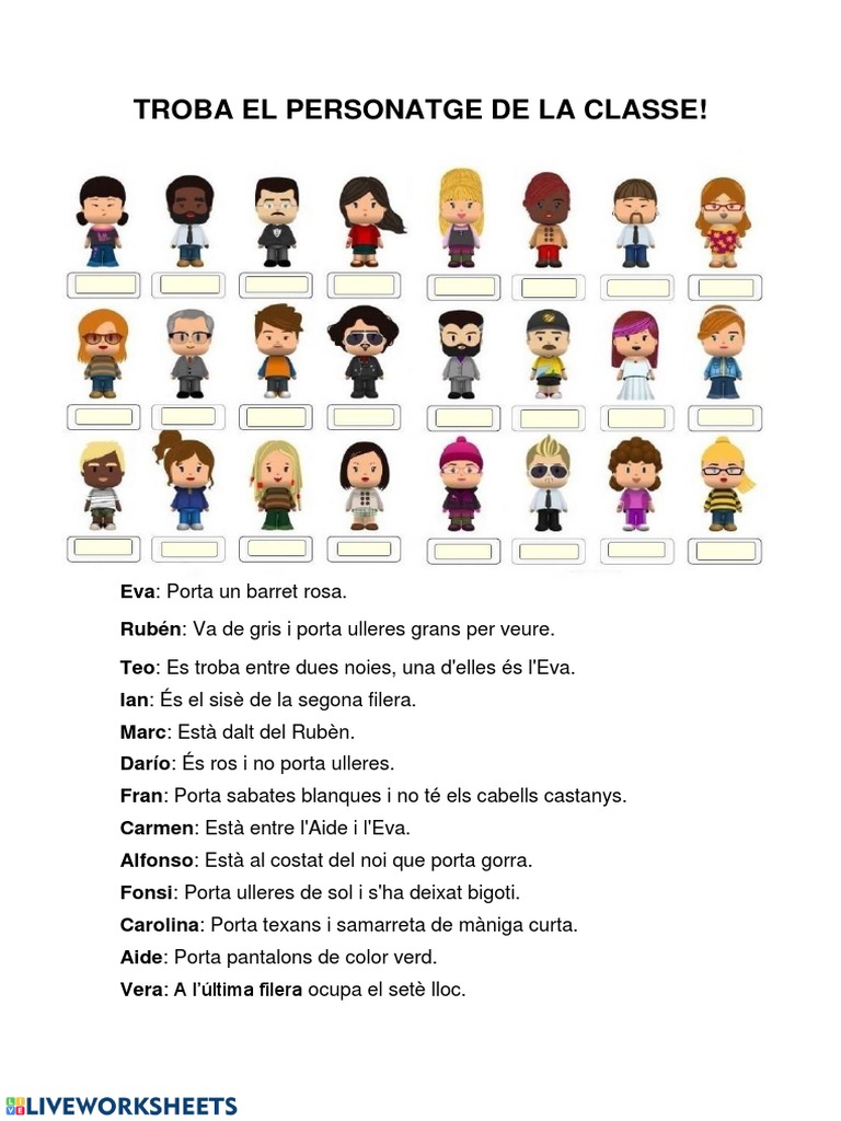 Quin Personatge És | PDF