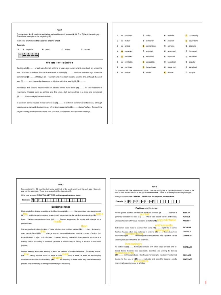 Mock 1 | PDF | Mining