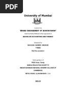B.Com Final Year Project Report Guide | PDF | Written Communication