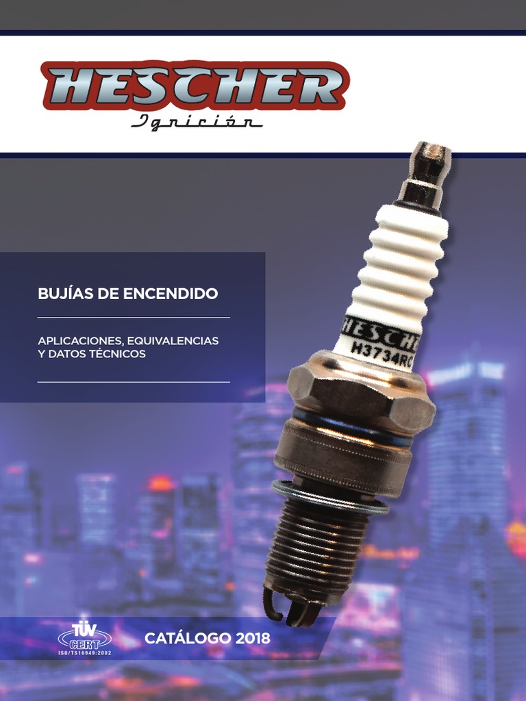 Bujias Hescher 2018 | PDF | Calidad (comercial) | Tecnología de vehículos