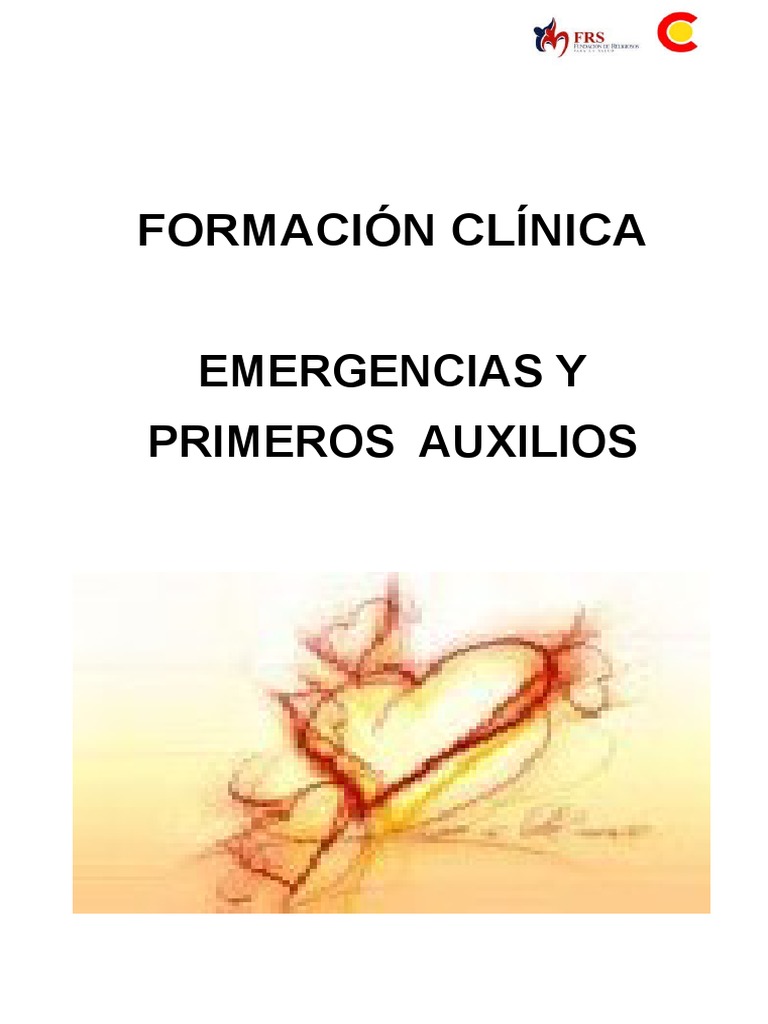 Manual de Emergencias y Primeros Aux | PDF | Reanimación cardiopulmonar | Primeros auxilios