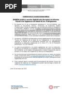 Plan Activate y Vive | PDF | Seguridad y salud ocupacional | Salud pública
