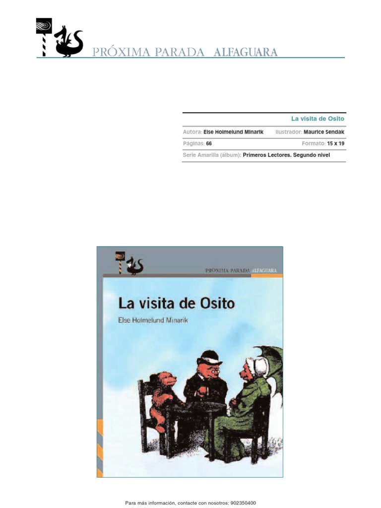 Guia Actividades Visita Osito | PDF | Lectura (proceso) | Cuentos