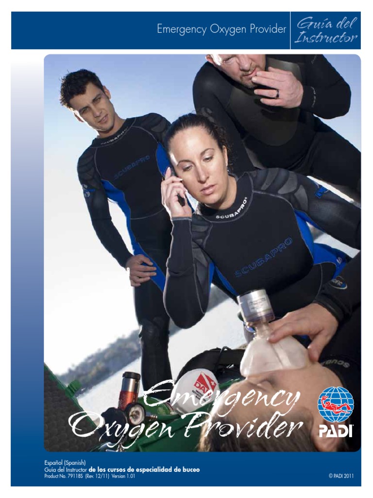 Emergency O2 Provider 2011 ESP | PDF | Buceo bajo el agua | Respiración