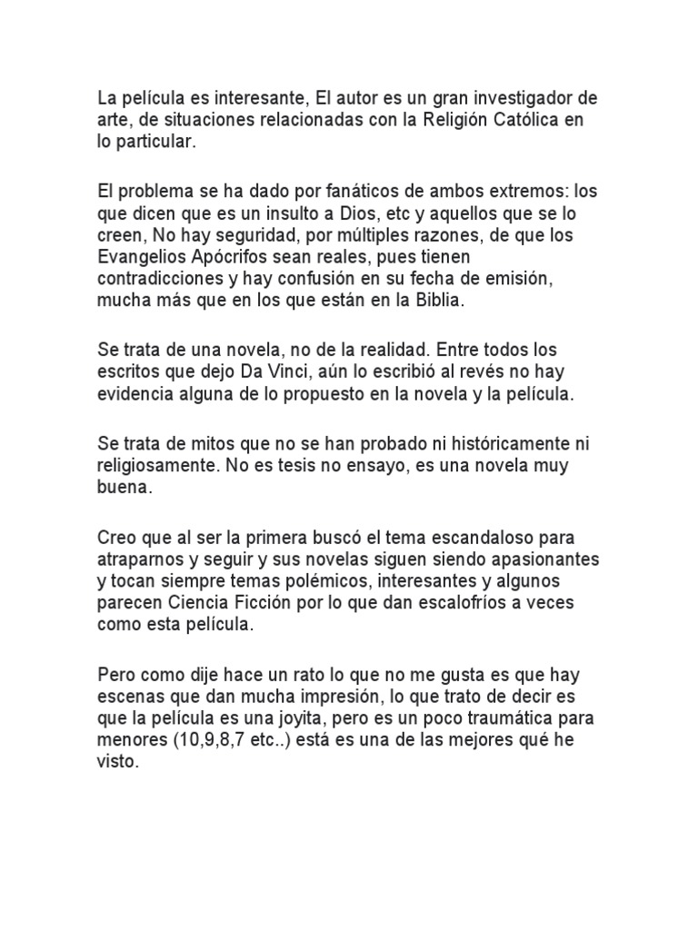 Codigo Da Vinci | PDF