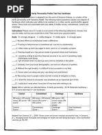 Panas Questionnaire Scale Positve Negative Affect | PDF | Emotions ...