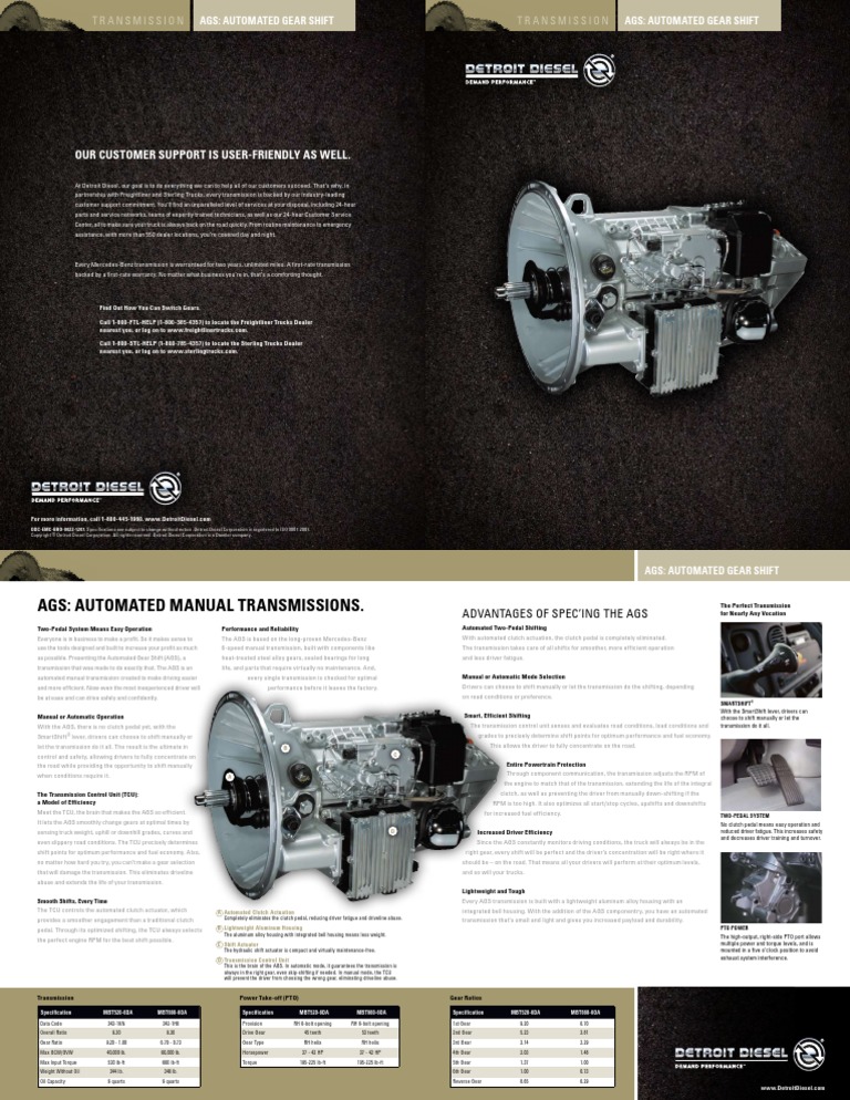 Our Customer Support Is User-Friendly As Well.: Ags: Automated Gear Shift Ags: Automated Gear ...