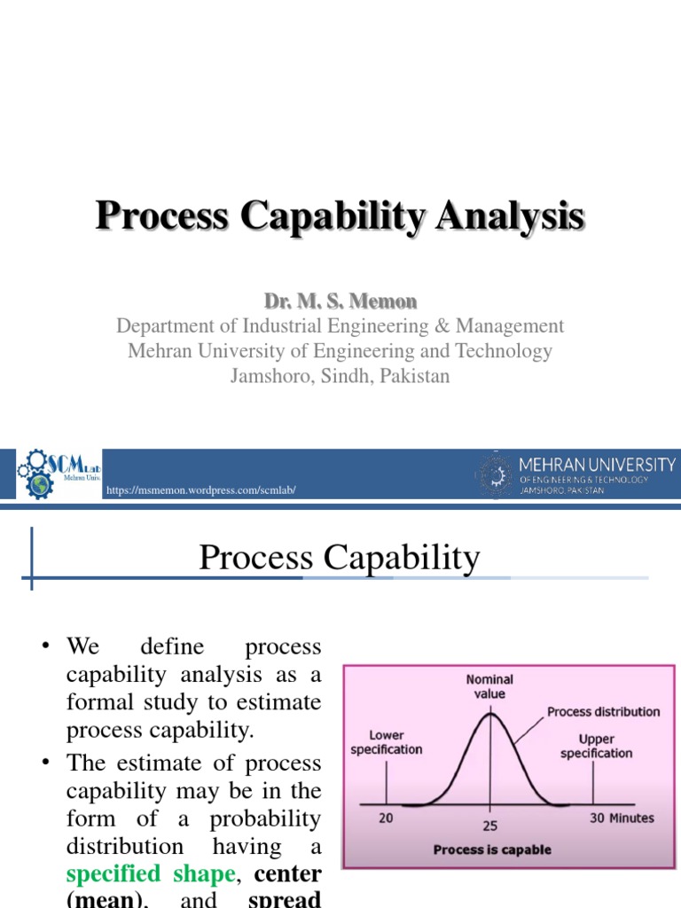 6.process Capability | PDF | Histogram | Standard Deviation