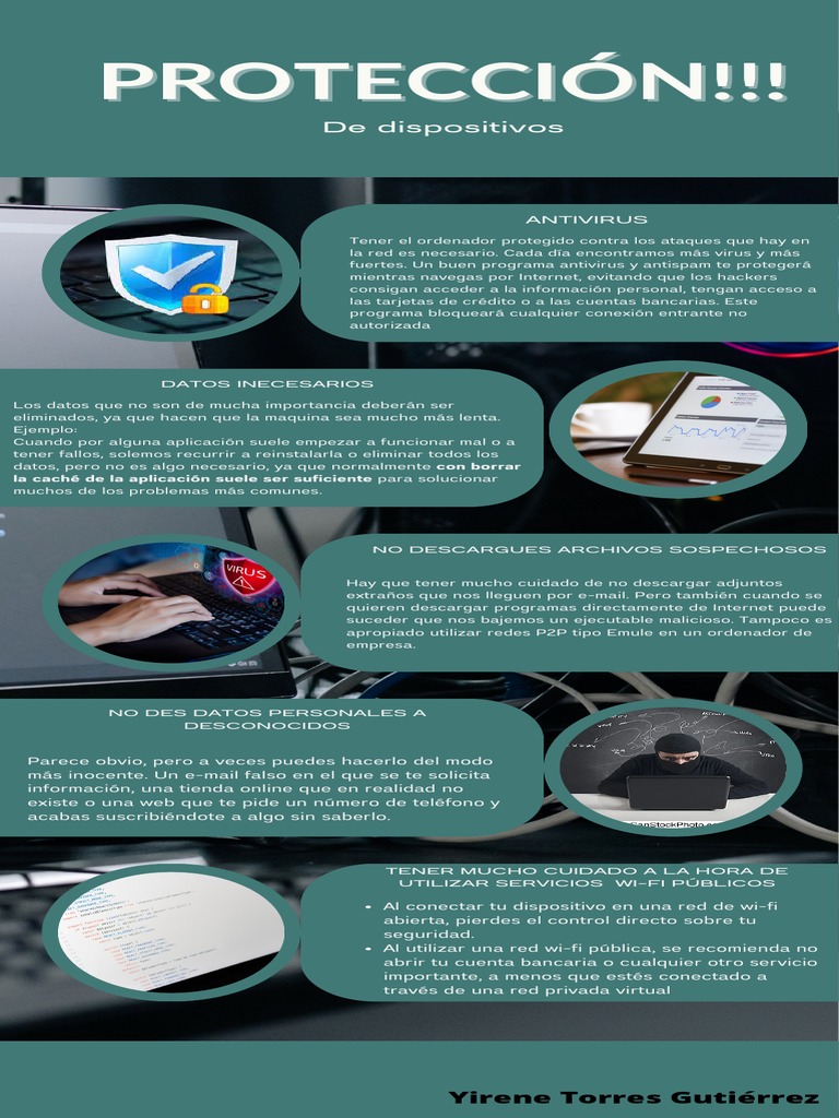 Seguridad en Dispositivos Personales | PDF | Red de computadoras | Internet