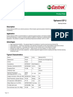 Castrol Alpha SP 150 Data Sheet | PDF | Lubricant | Gear