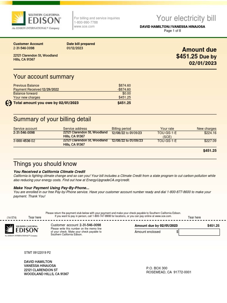 CPA Bill Sample 2019 - WCAG | PDF | Cheque | Electromagnetic Field