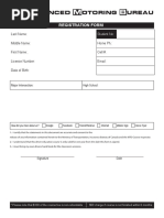 Indiana Supervised Driving Log Form | PDF
