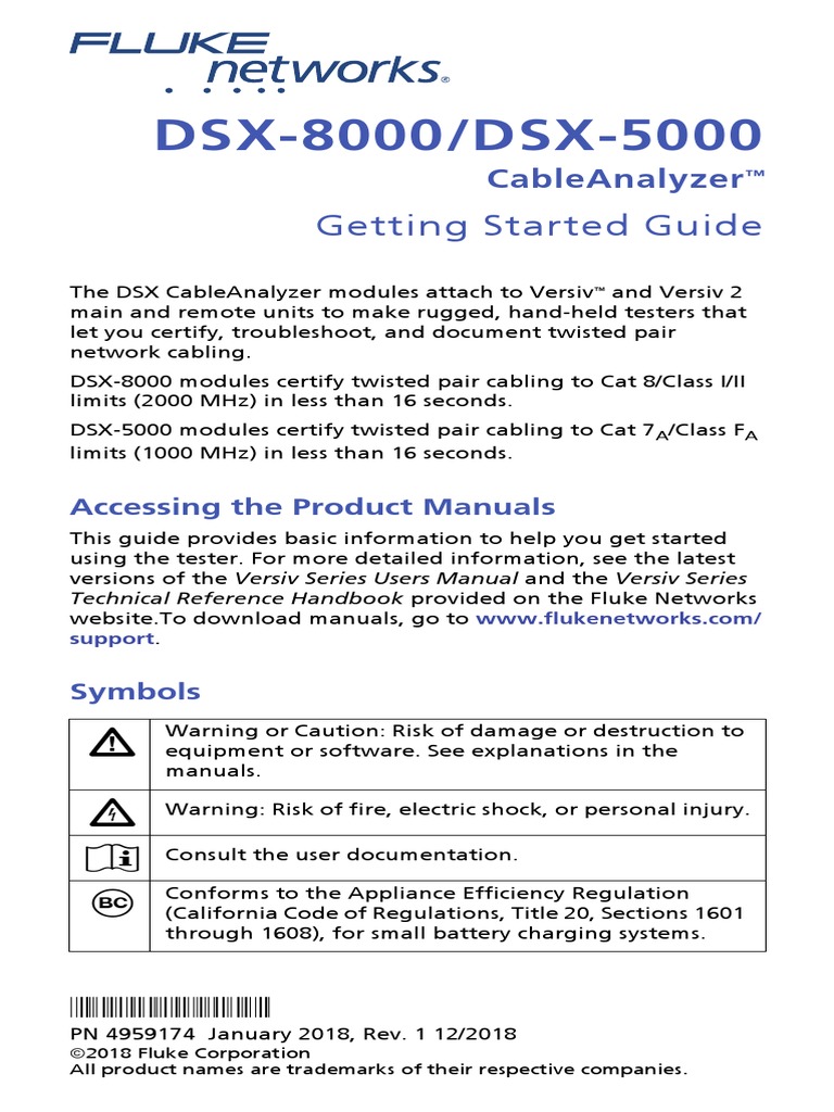 DSX-8000/DSX-5000: Getting Started Guide | Download Free PDF ...