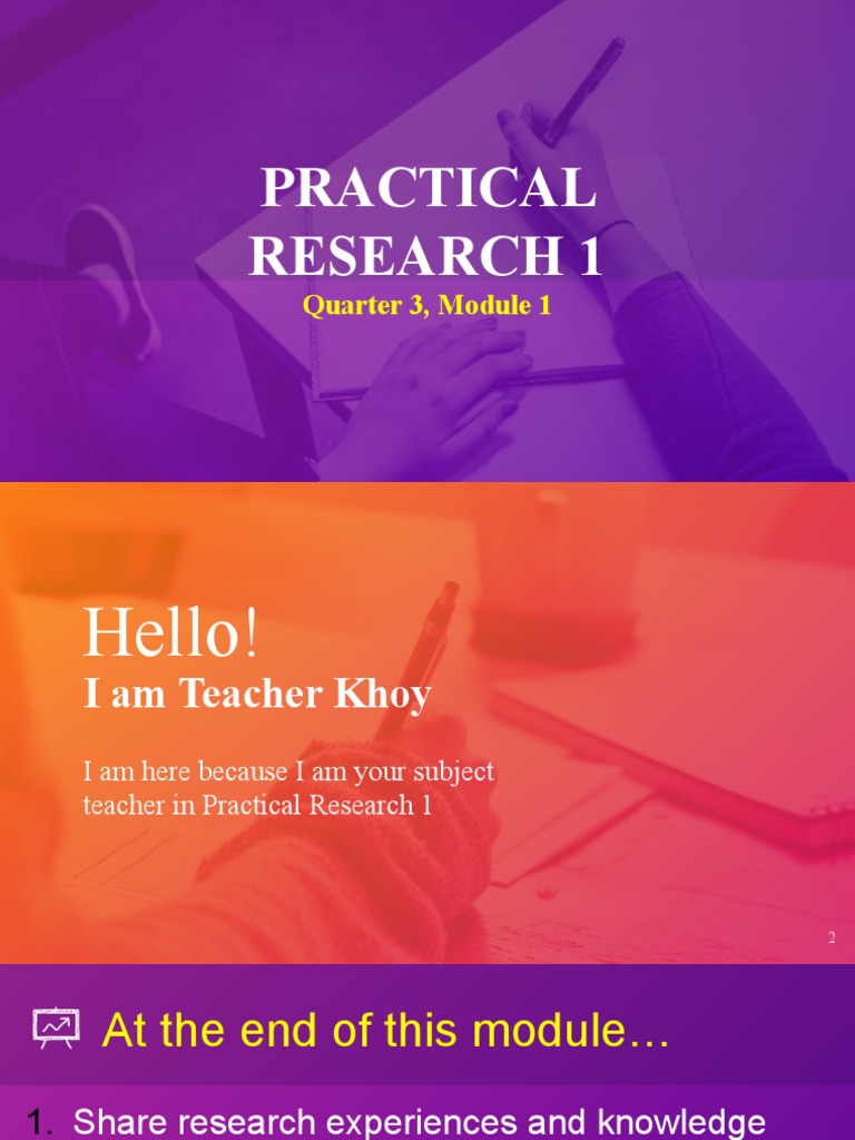 PR1 Module 1 | Download Free PDF | Quantitative Research | Qualitative Research