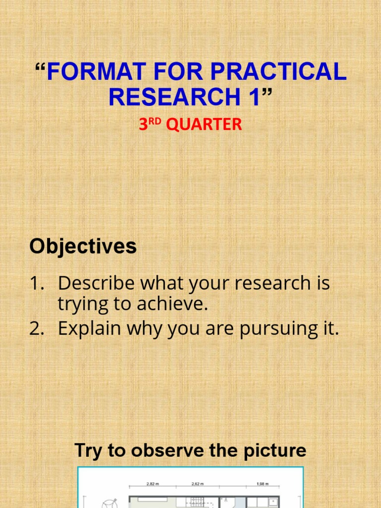 PR 1 Format of A Research | PDF