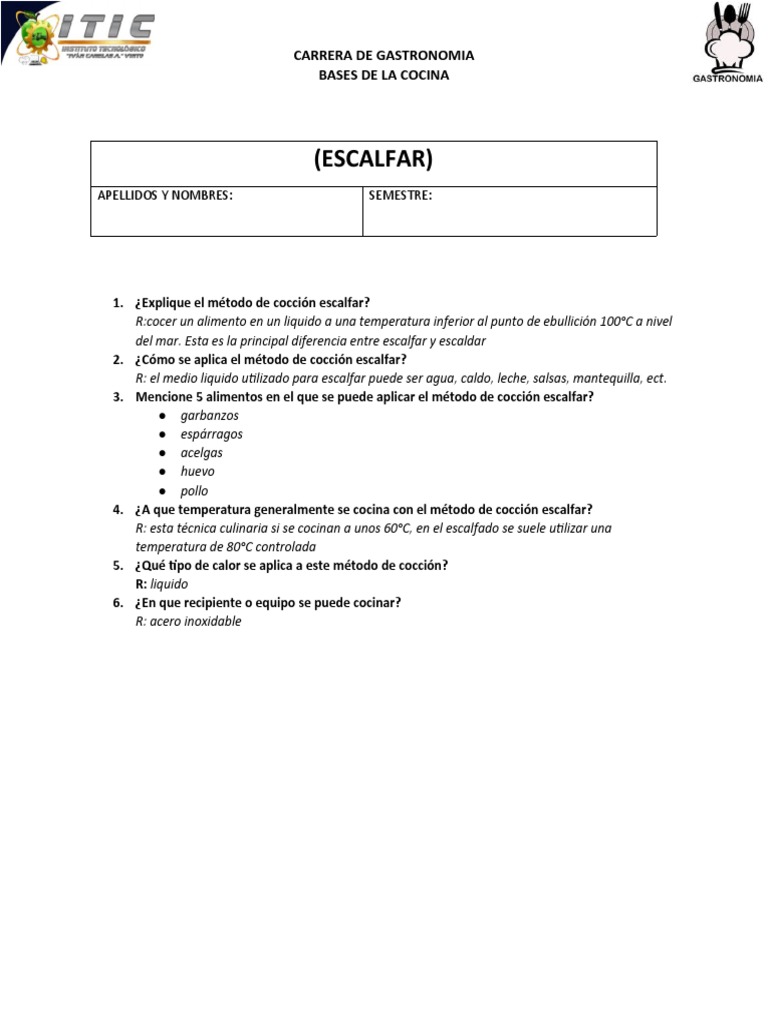Cocción a baja temperatura: Explorando los métodos de escalfar y ...