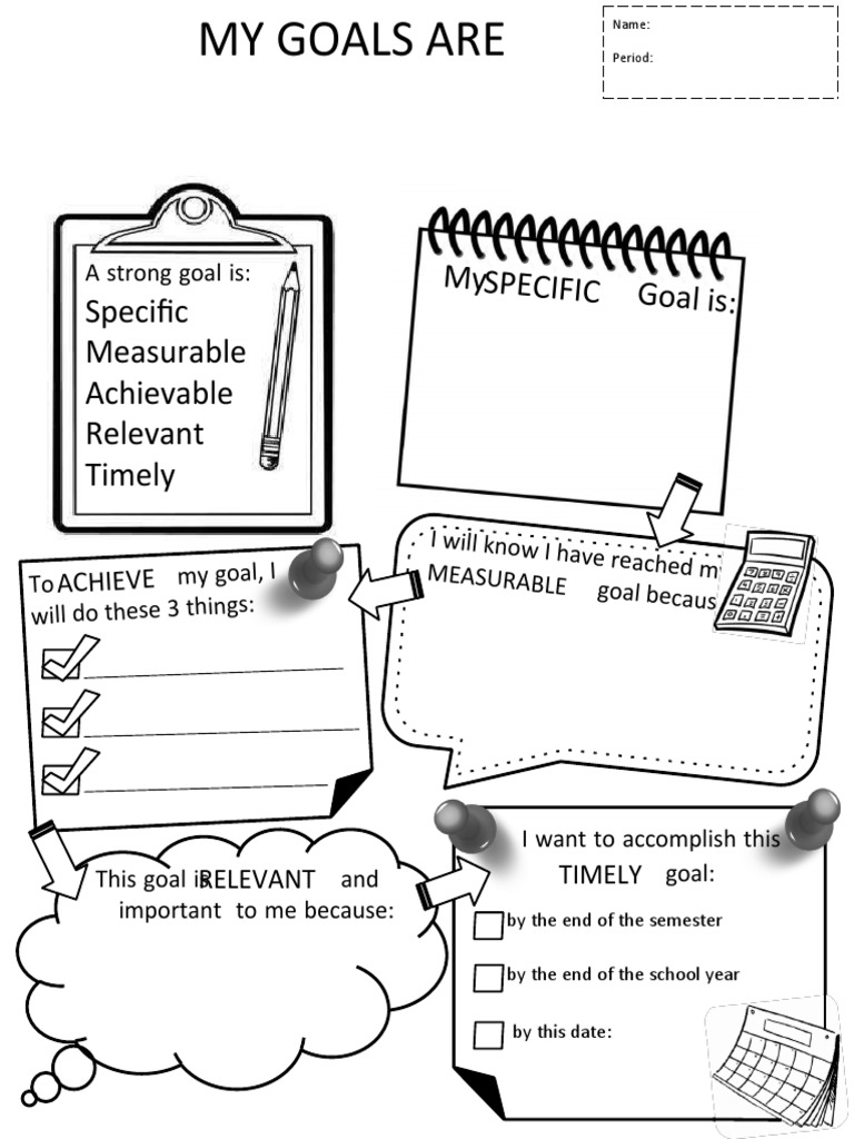 Specific Measurable Achievable Relevant Timely: My SPECIFIC Goal Is | PDF