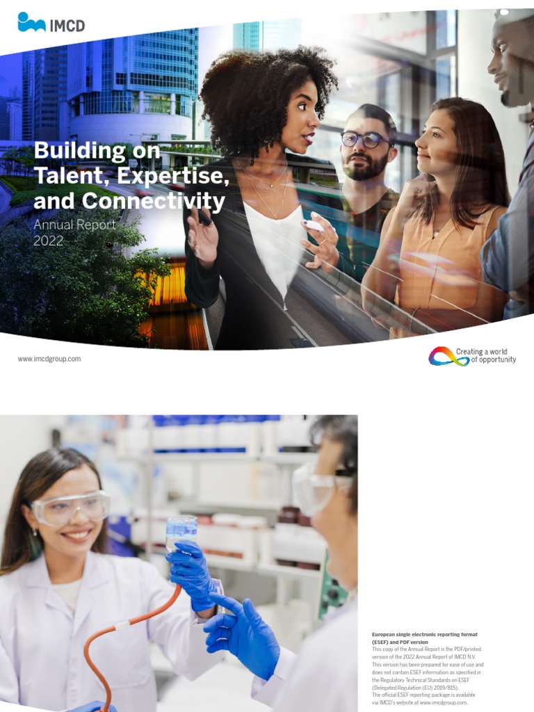 IMCD Annual Report 2022 | PDF | Corporate Social Responsibility | Sustainability