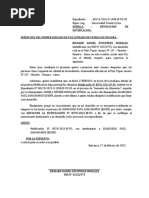 Modelo de Escrito Devolucion de Notificacion | PDF | Demanda judicial | Justicia