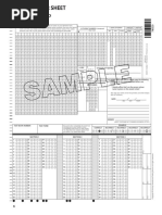 Clat Omr Sheet (1) - 240826 - 011938 | PDF