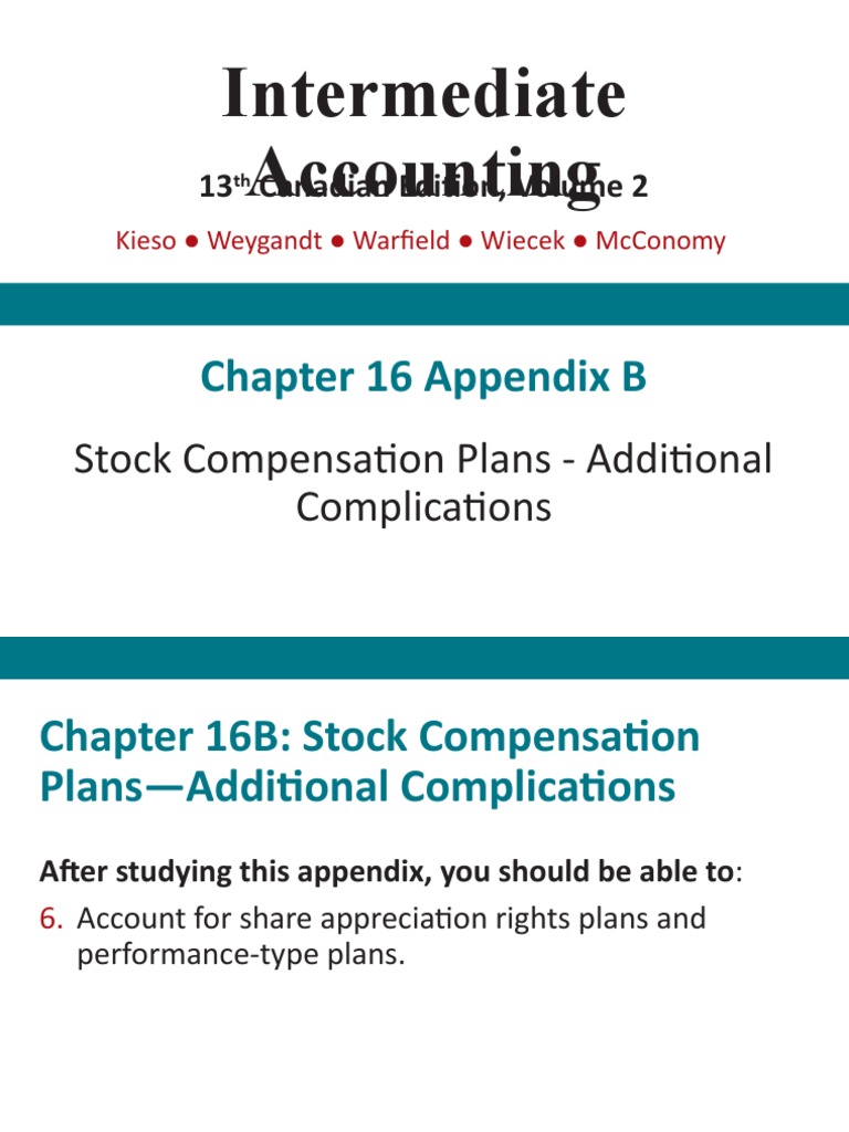 Intermediate Accounting: Chapter 16 Appendix B | PDF | Fair Value | Stocks