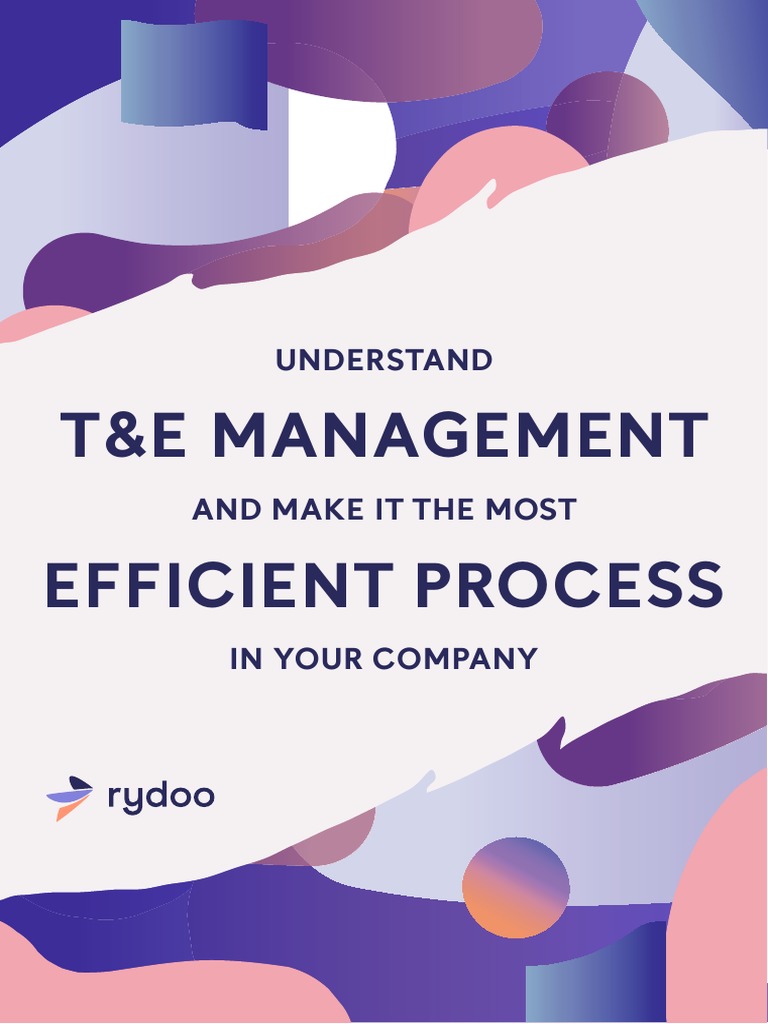 T&E Management Efficient Process: Understand | Download Free PDF | Usability | Optical Character ...