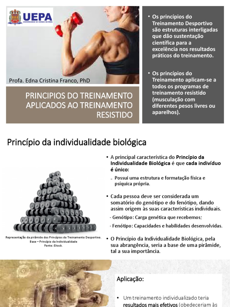 Principios Do Treinamento Aplicados Ao Treinamento Resistido | PDF ...