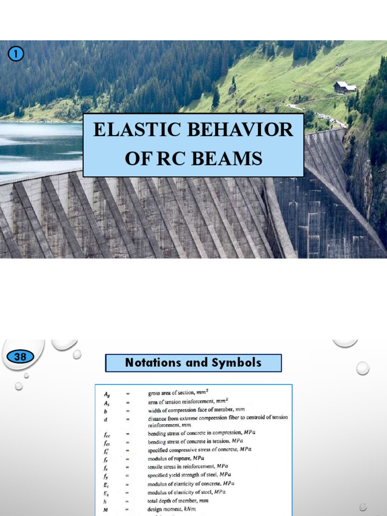 Elastic Behavior of RC Beams | PDF