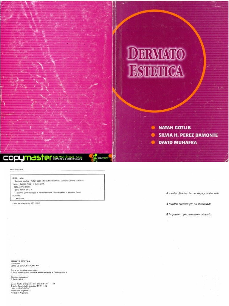 Dermato Estetica Libro | PDF