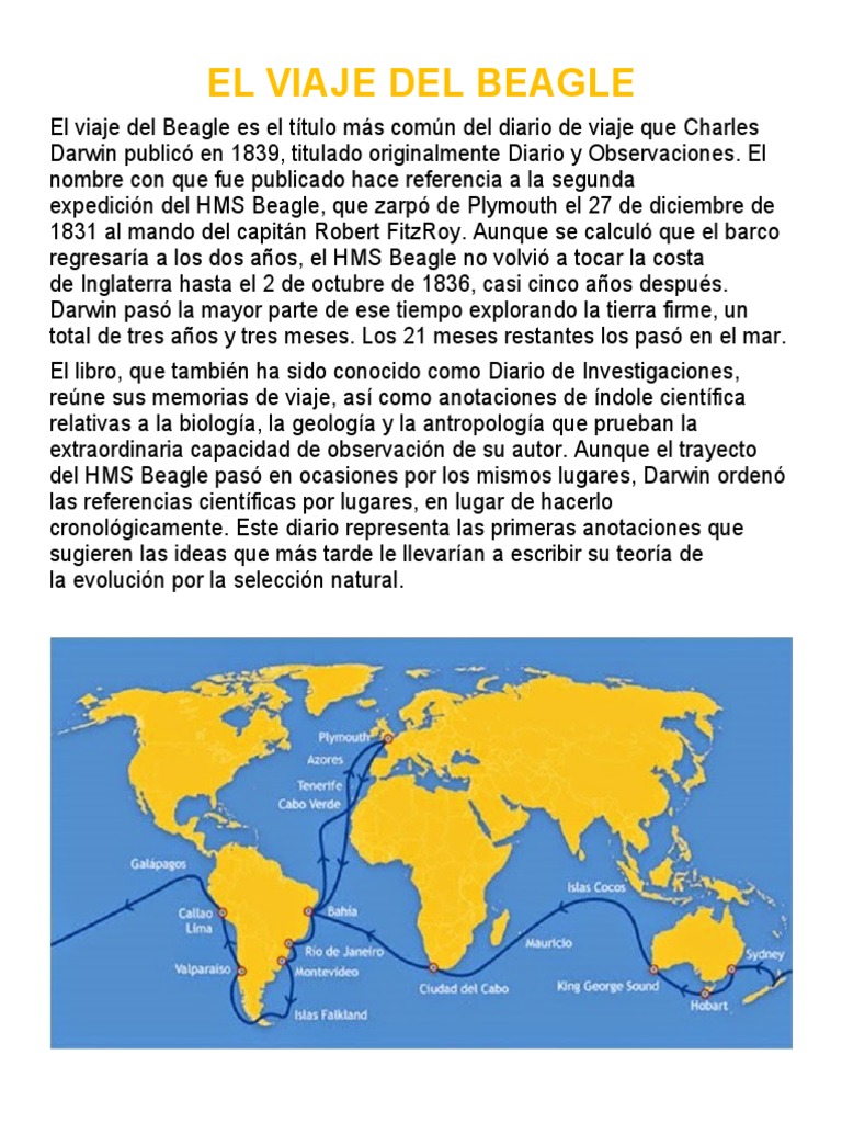 El Viaje Del Beagle | PDF