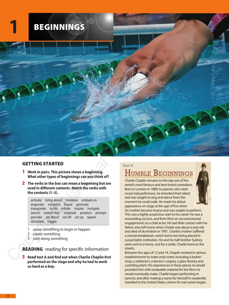 Spotlight On Advanced SB U1 | PDF | Universe | Question