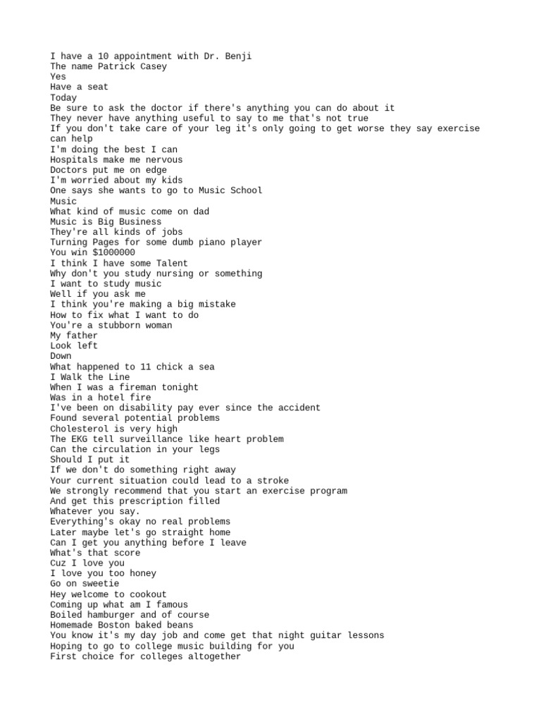 E03 A Visit To The Doctor | PDF