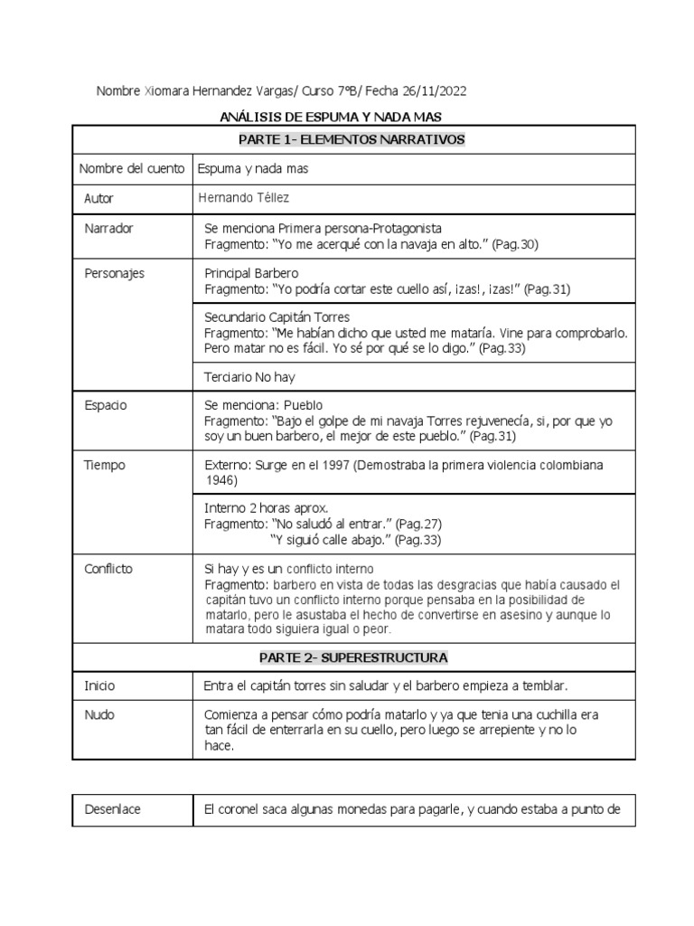 Texto 7 - Analisis de Cuentos Realistas | PDF | Ciencia cognitiva