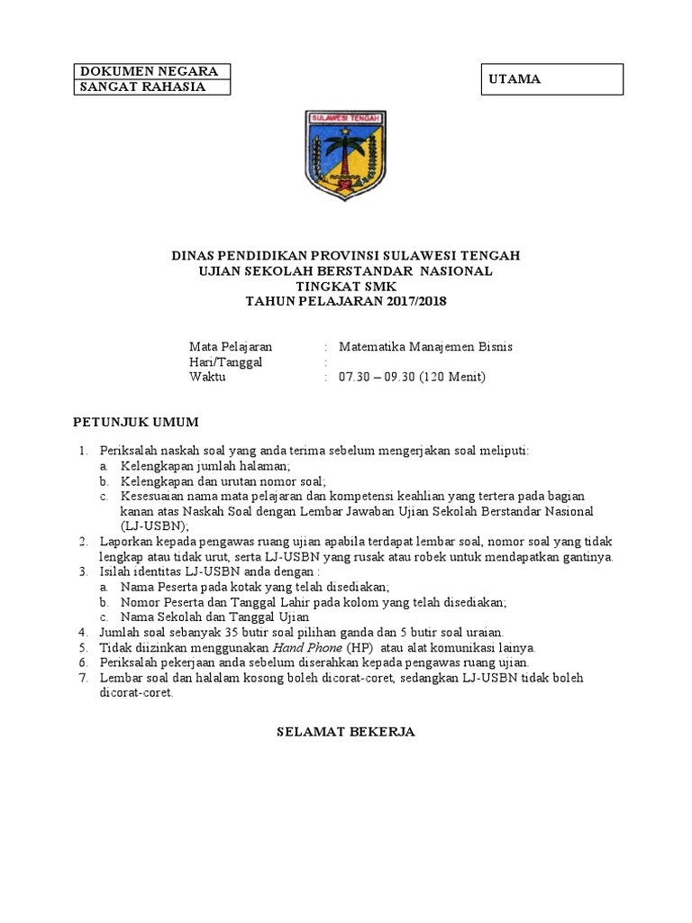 Dokumen Negara Utama Sangat Rahasia | PDF