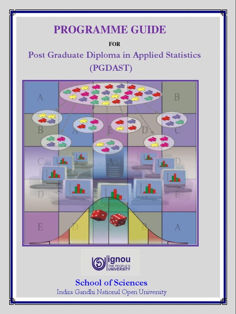 Programme Guide PGDAST 2022 | PDF | Probability Distribution | Analysis Of Variance