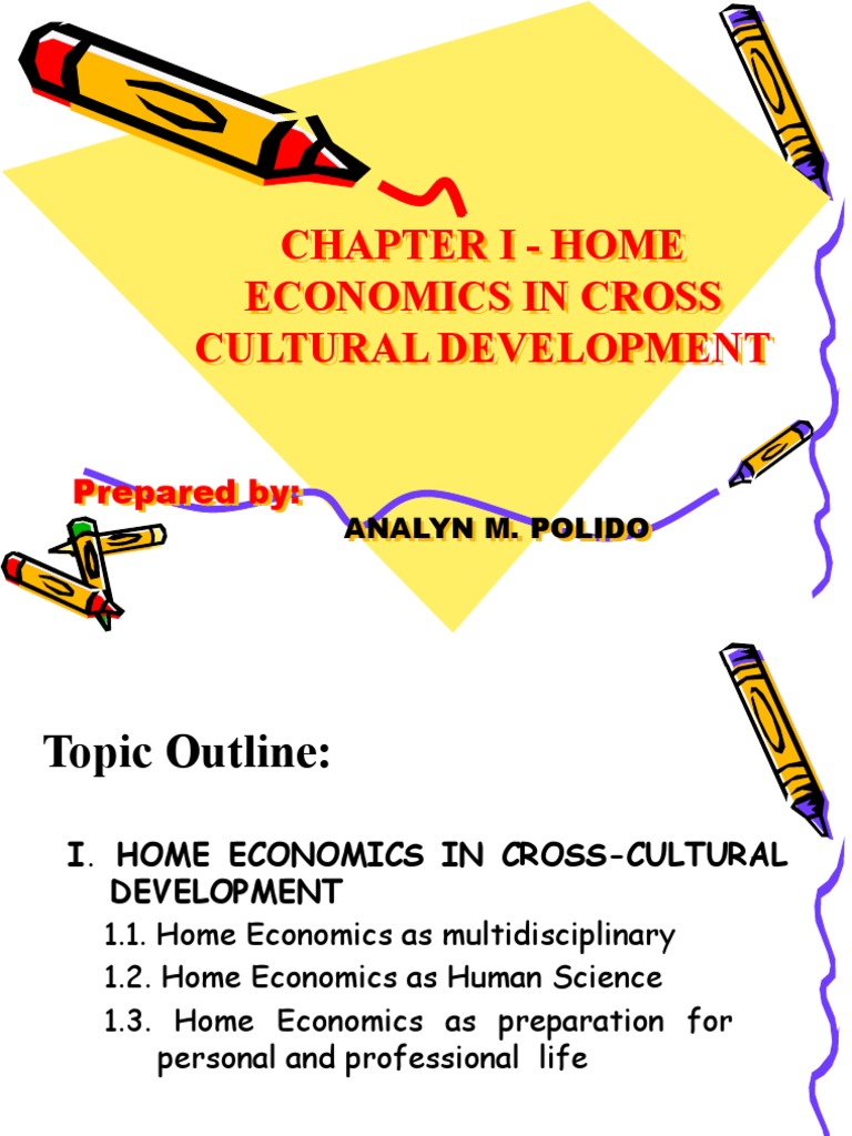 Home Economics in Cross Cultural Development | PDF | Home Economics ...