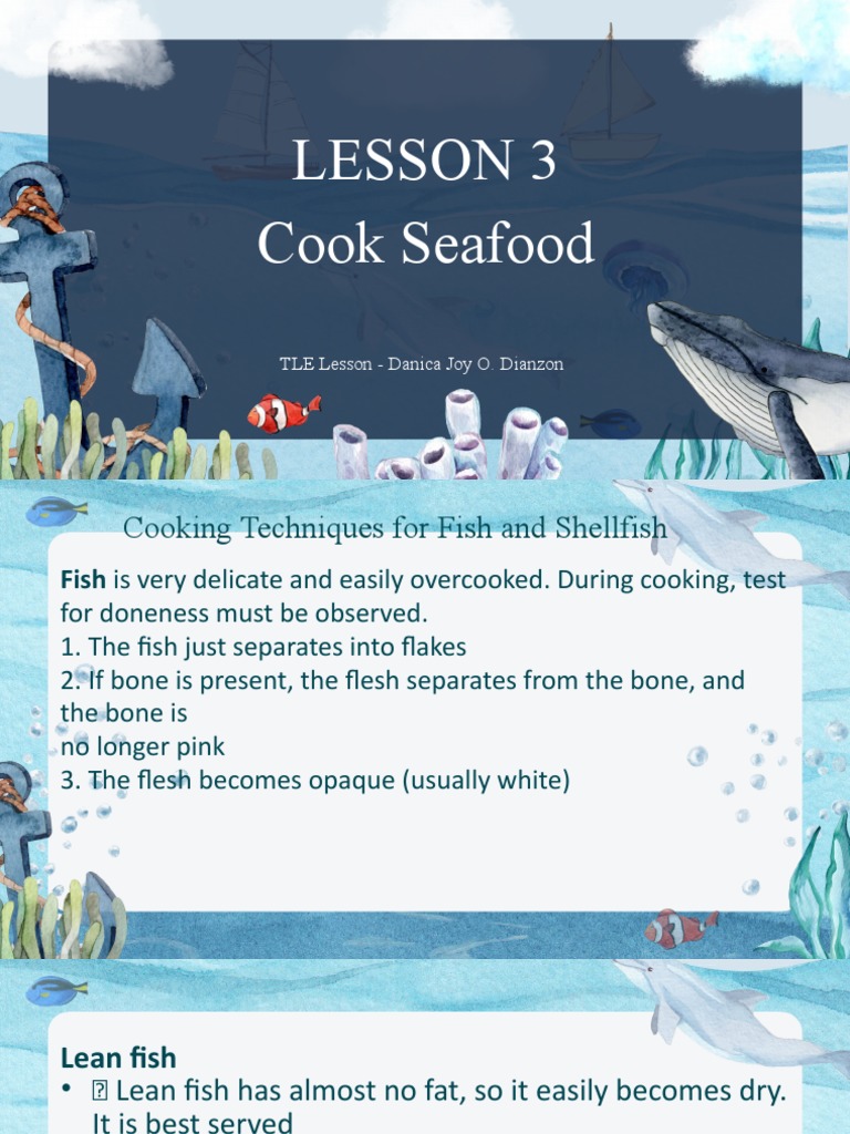 Cooking Methods for Preparing Delicate Seafood to Ensure Moist and ...