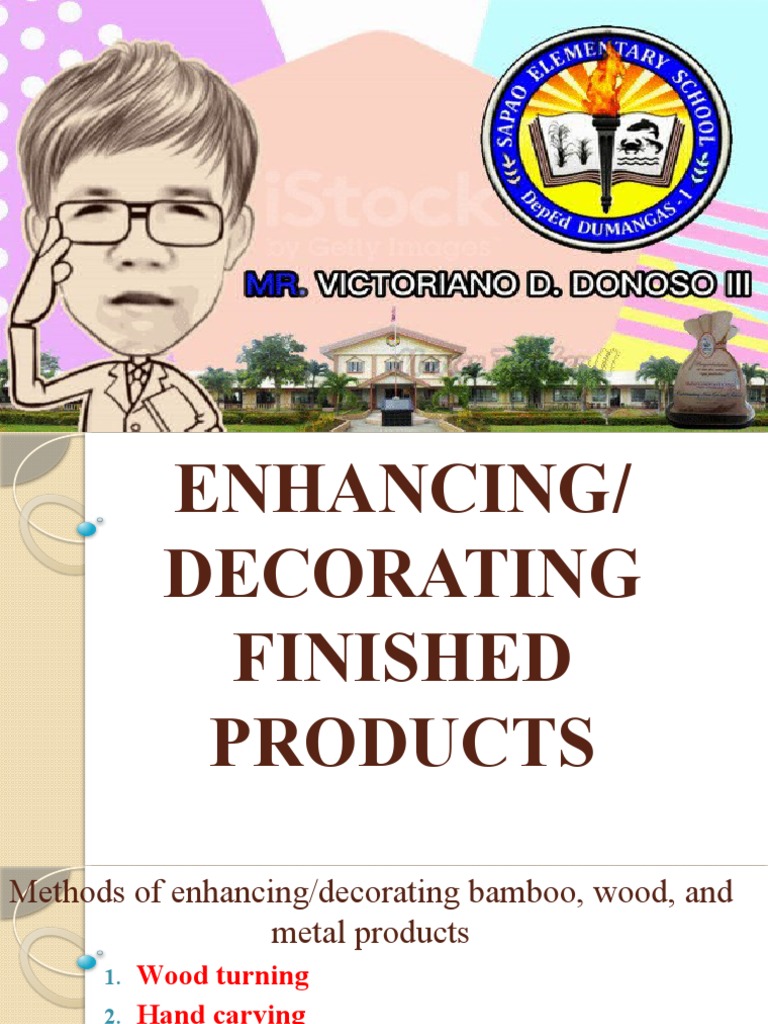 IA 6 - Enhancing and Decorating Wood Products | PDF | Drawing | Wood ...
