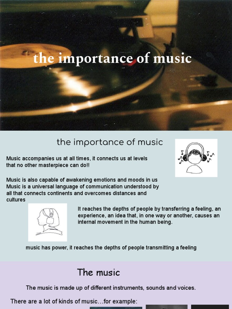 The Power of Music to Connect, Communicate Emotions, and Reach the ...