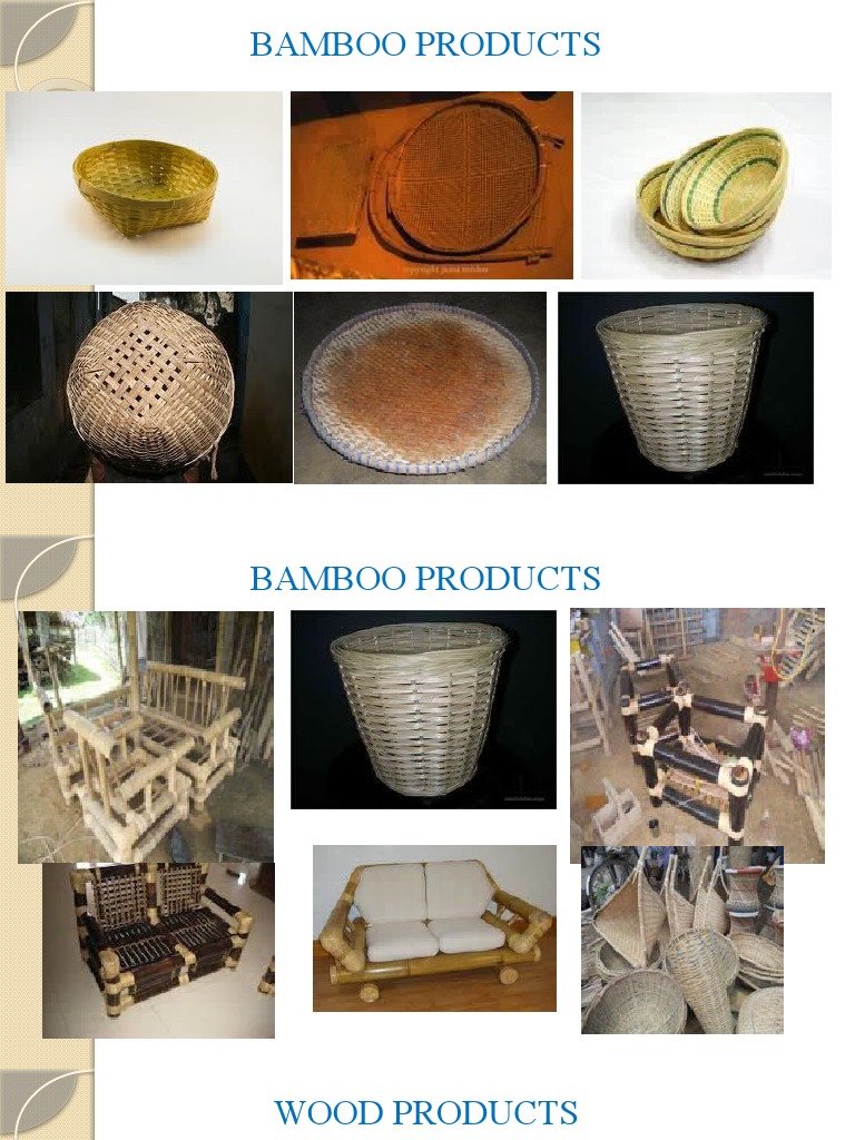 IA 6 Wood and Bamboo Products | PDF
