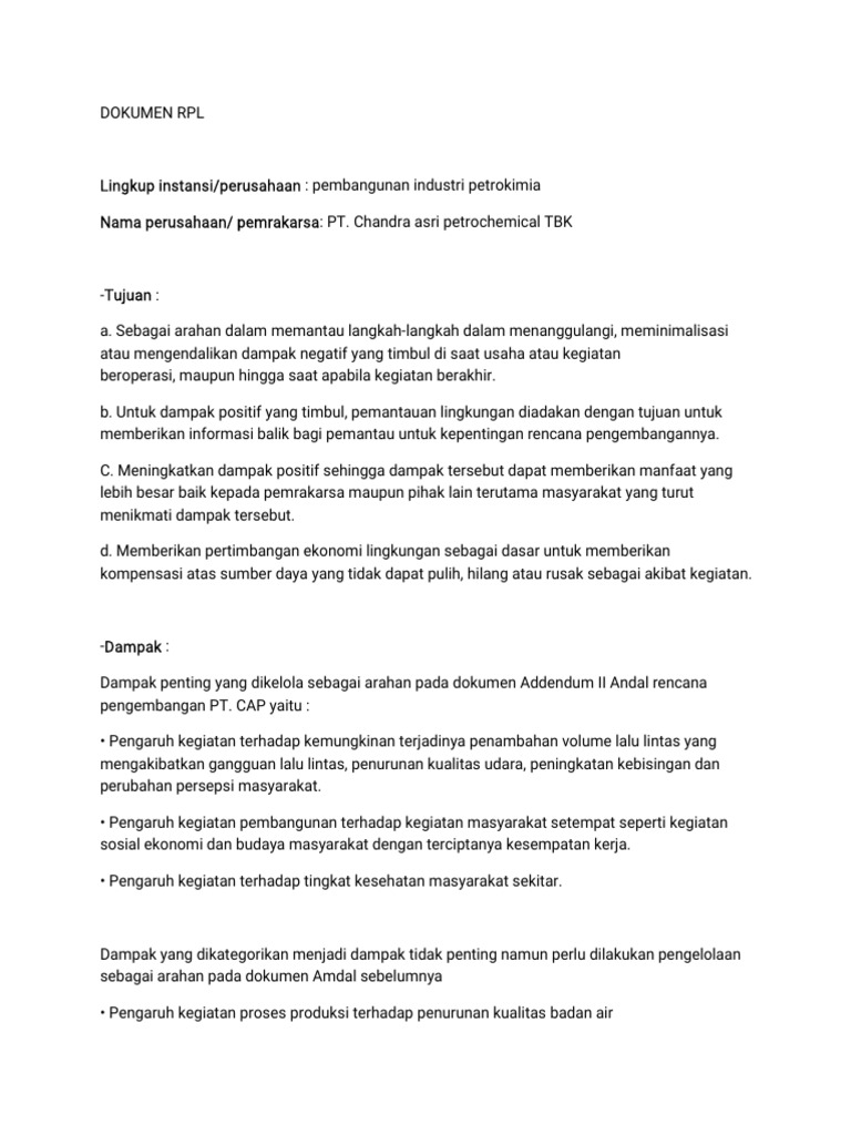 Analisis Dokumen RPL Kelompok 3 | PDF