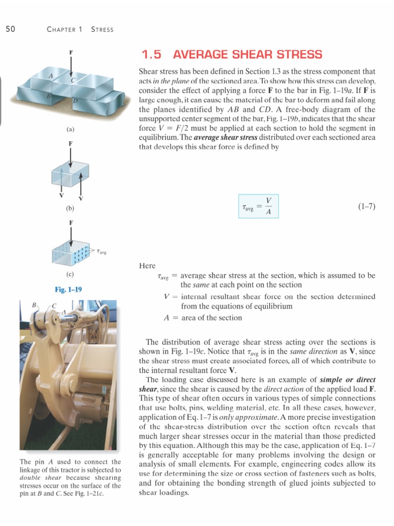 - LECT 03 Hibbeler R 2018 10° Shear 07 BOOK Mechanics of Materials | PDF