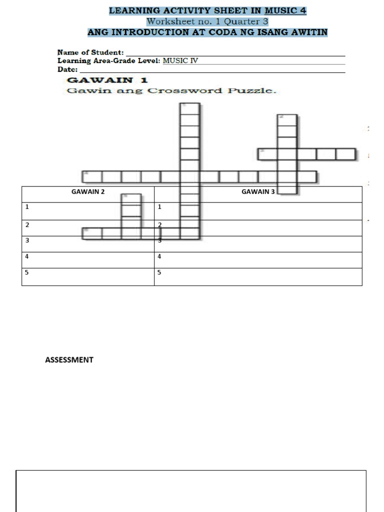Answer Sheet Mapeh | PDF