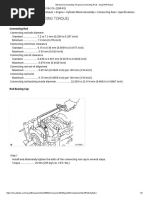 2013 Toyota Corolla Torque Specs | PDF | Engines | Vehicle Technology