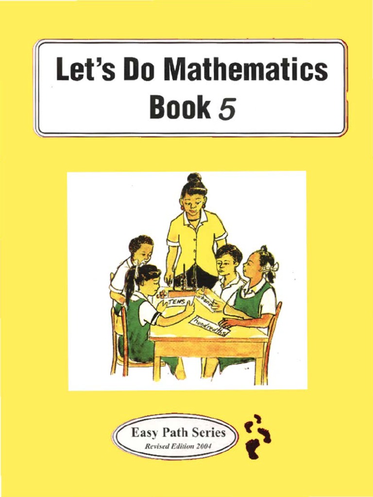 Let's Do Mathematics Book5: Ed#im | PDF | Mathematical Concepts | Abstract Algebra