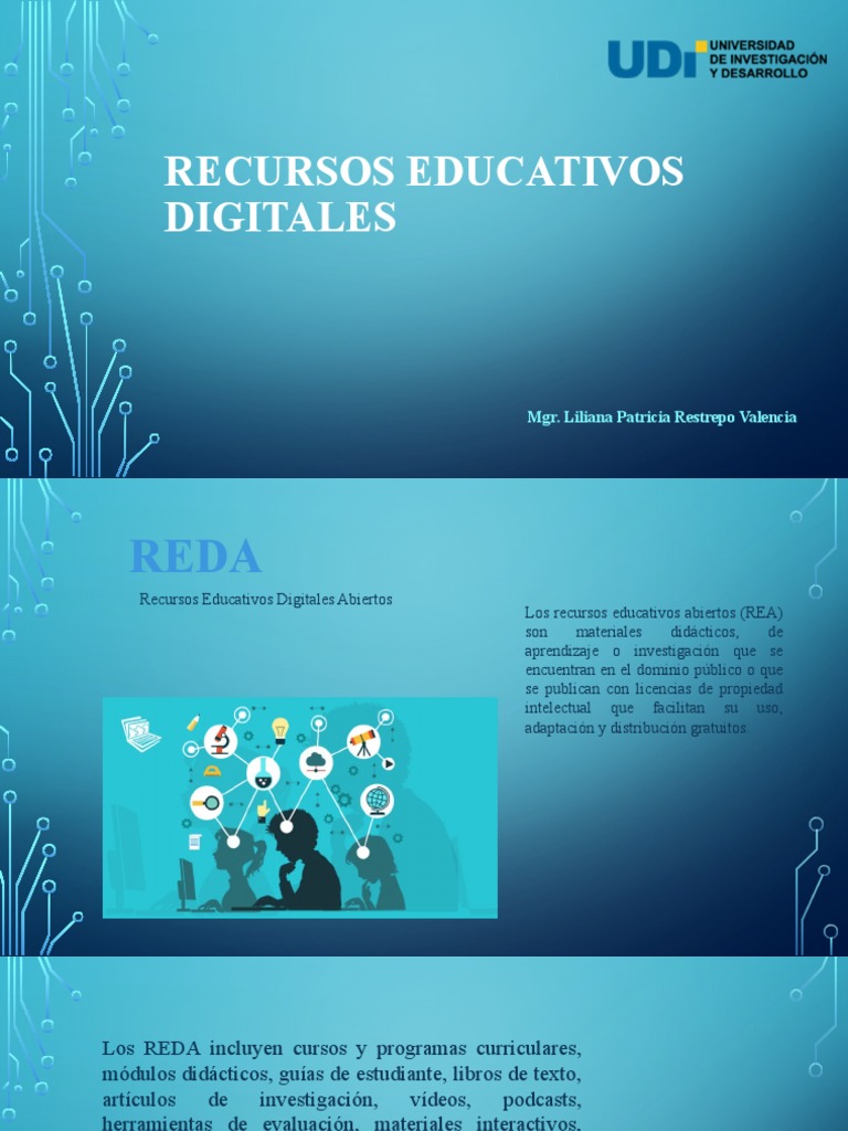 Recursos Educativos Digitales Abiertos | PDF | Informática | Software