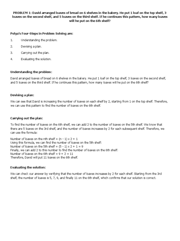 Math Problem Solving | PDF | Mathematics