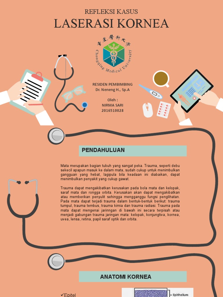 Laserasi Kornea: Refleksi Kasus | PDF