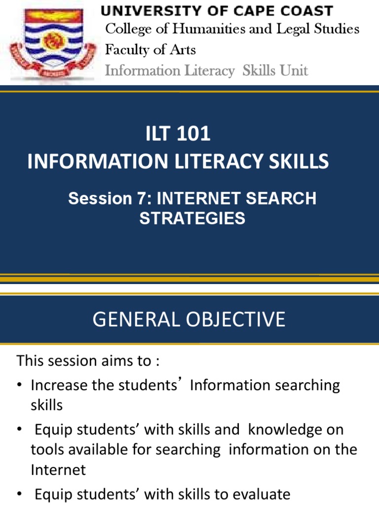 Session 9 - Search Strategies | PDF | Information | Information Literacy